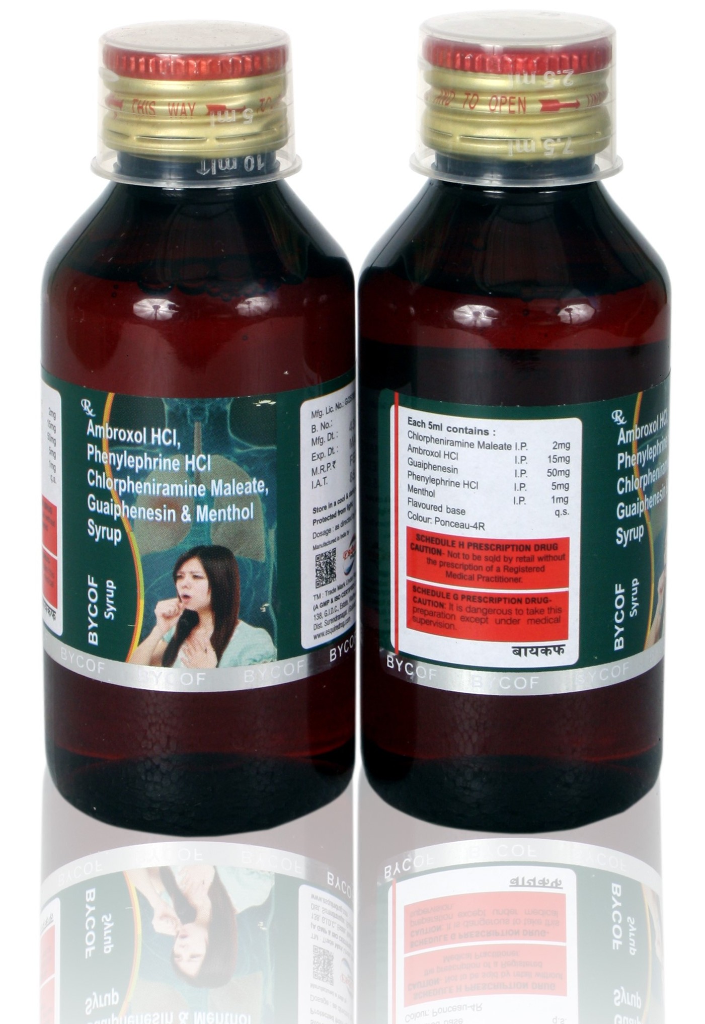 COUGH SYRUP, ANTI COLD & ANTI PYRETICS